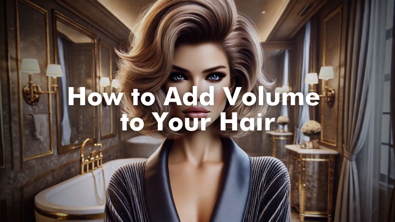 How to Add Volume to Your Hair
